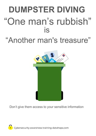 FREE A4 Cyber Security Awareness Posters-Social Engineering | PDF