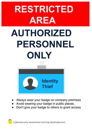 Free A4 Cyber Security Awareness Posters-Social Engineering part 1 | PDF