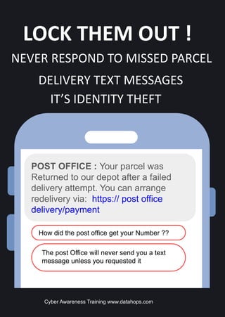 FREE A4 Cyber Security Awareness Posters-Social Engineering part 3 ...