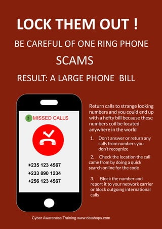 FREE A4 Cyber Security Awareness Posters-Social Engineering part 3 ...