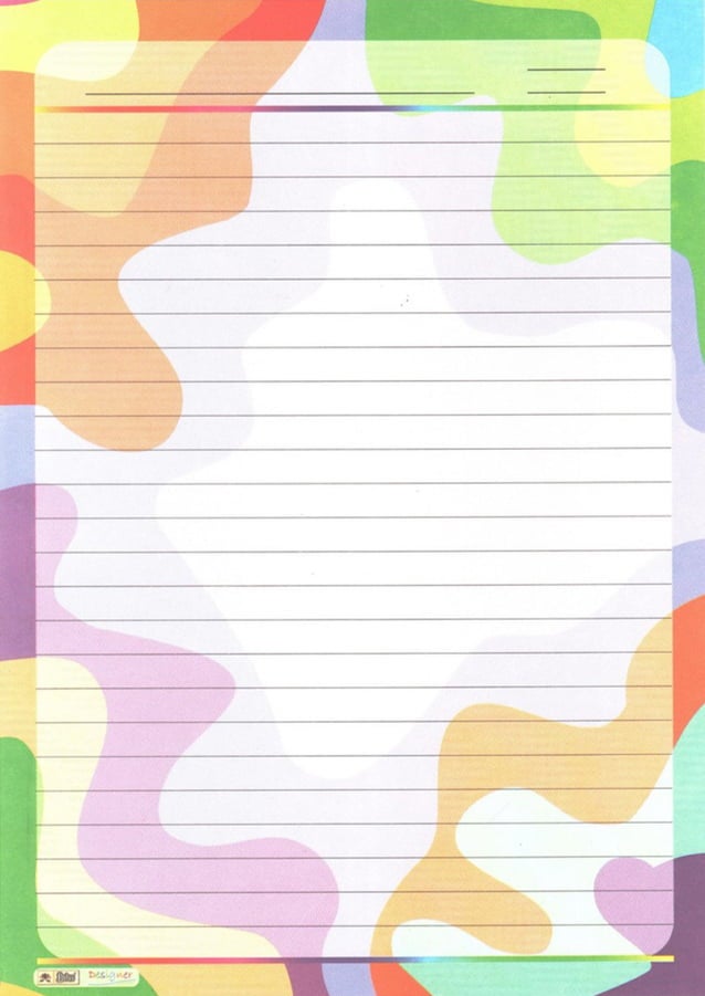 A4 Size Designer Project Sheets