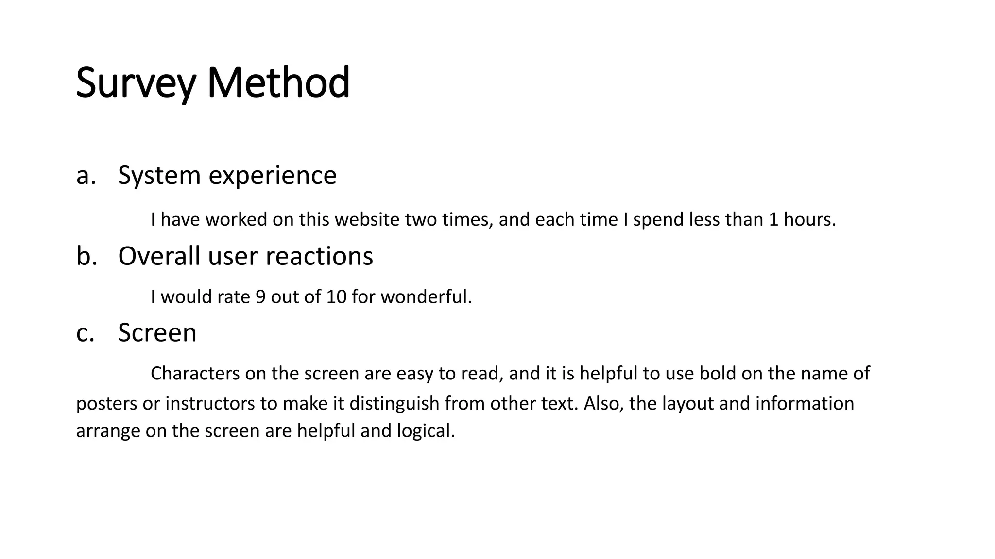 Heuristic Usability Evaluation - Assignment 4 | PPT Heuristic Usability Evaluation - Assignment 4 | PPT