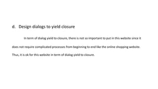 Heuristic Usability Evaluation - Assignment 4 | PPTX