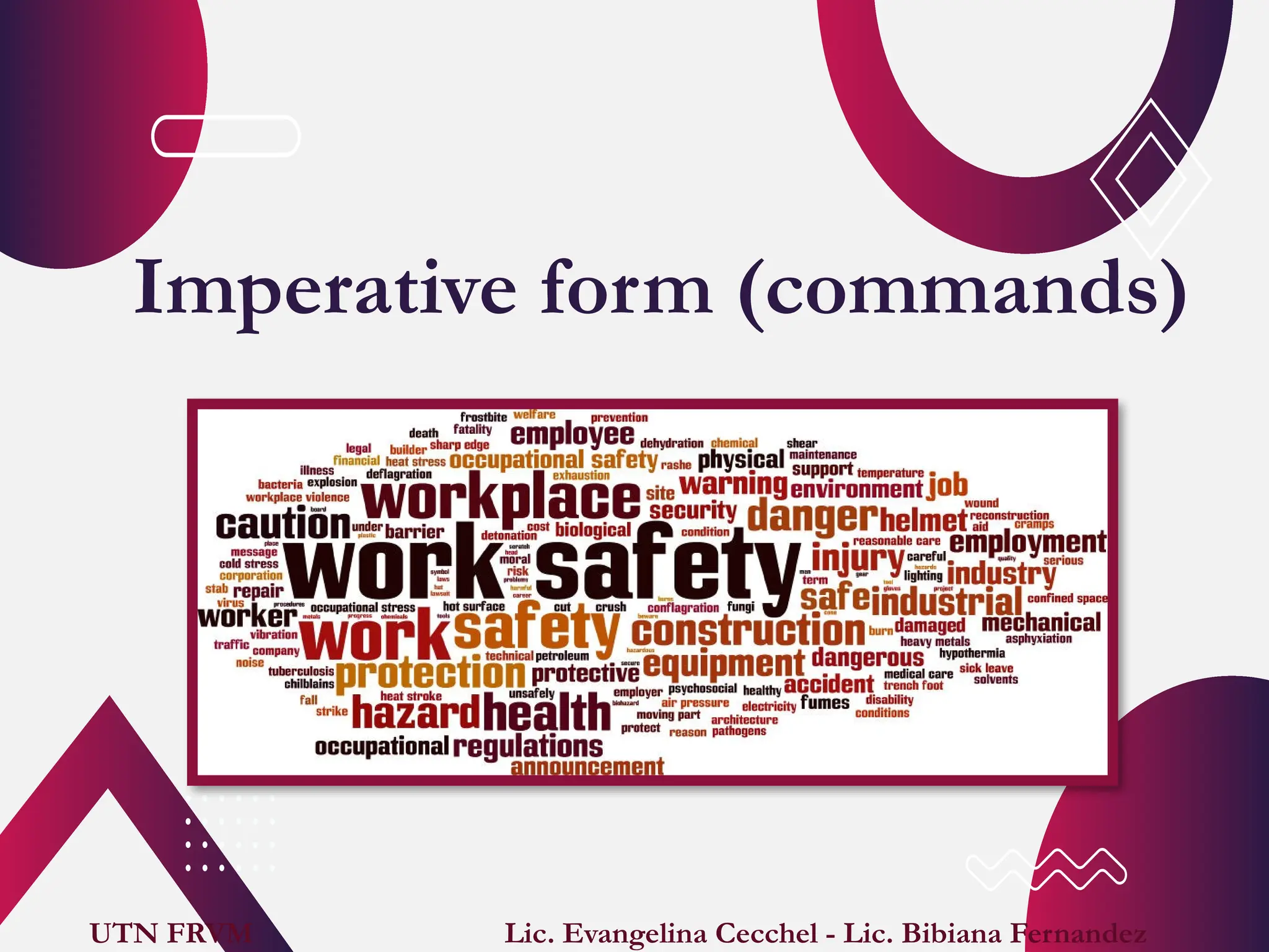 A4 Speaking and Vocabulary - Imperative Form - Cardinal and Ordinal ...