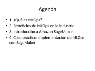 MLOps_with_SageMaker_Template ppt en español | PPTX