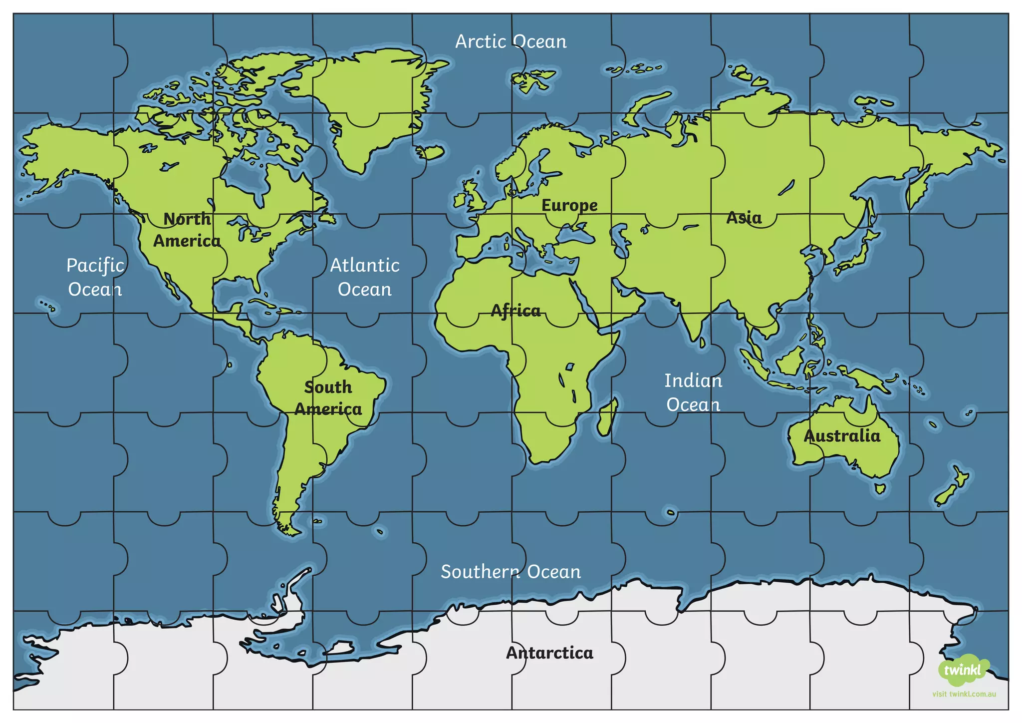 A4 world map puzzle.pdf