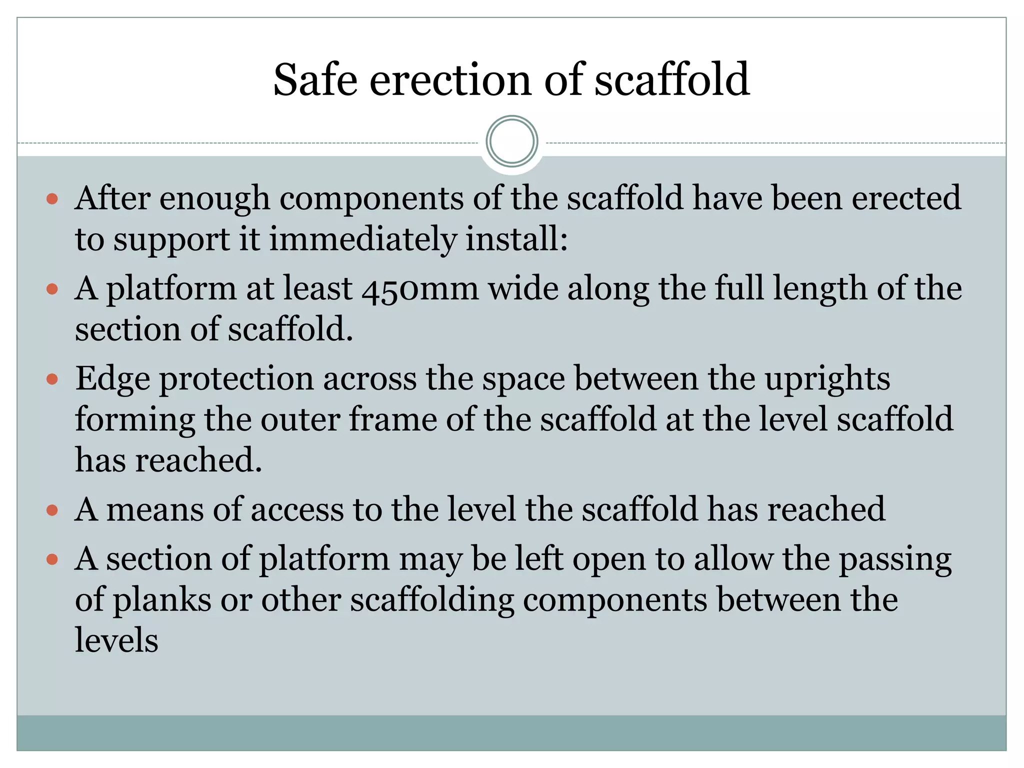 SCAFFOLDING | PPTX