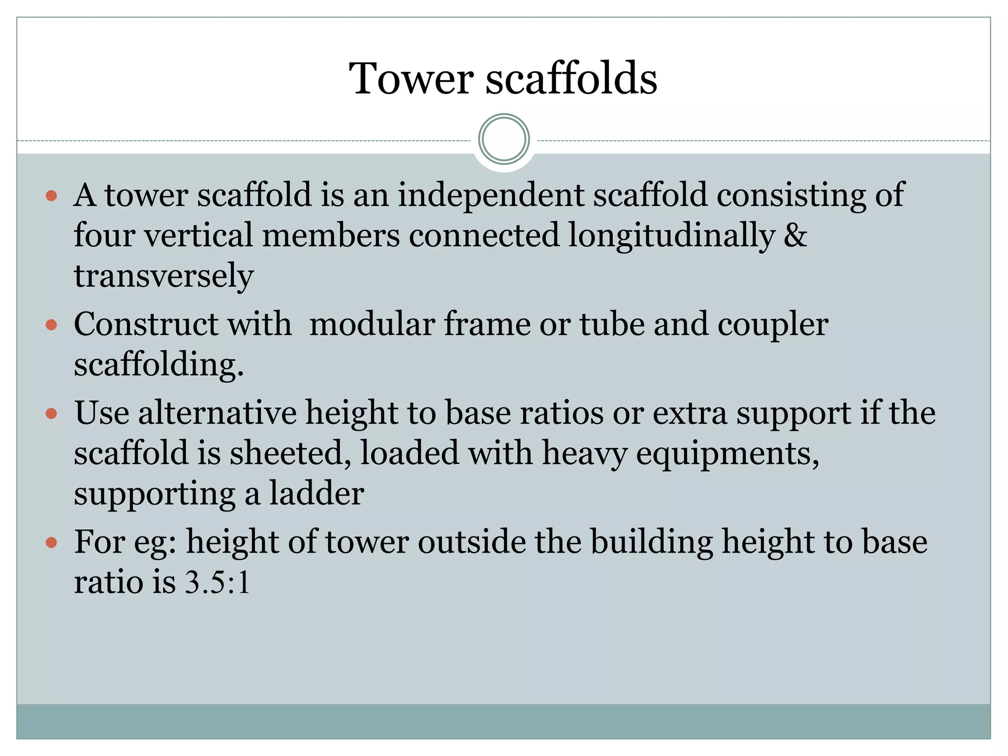 SCAFFOLDING | PPTX