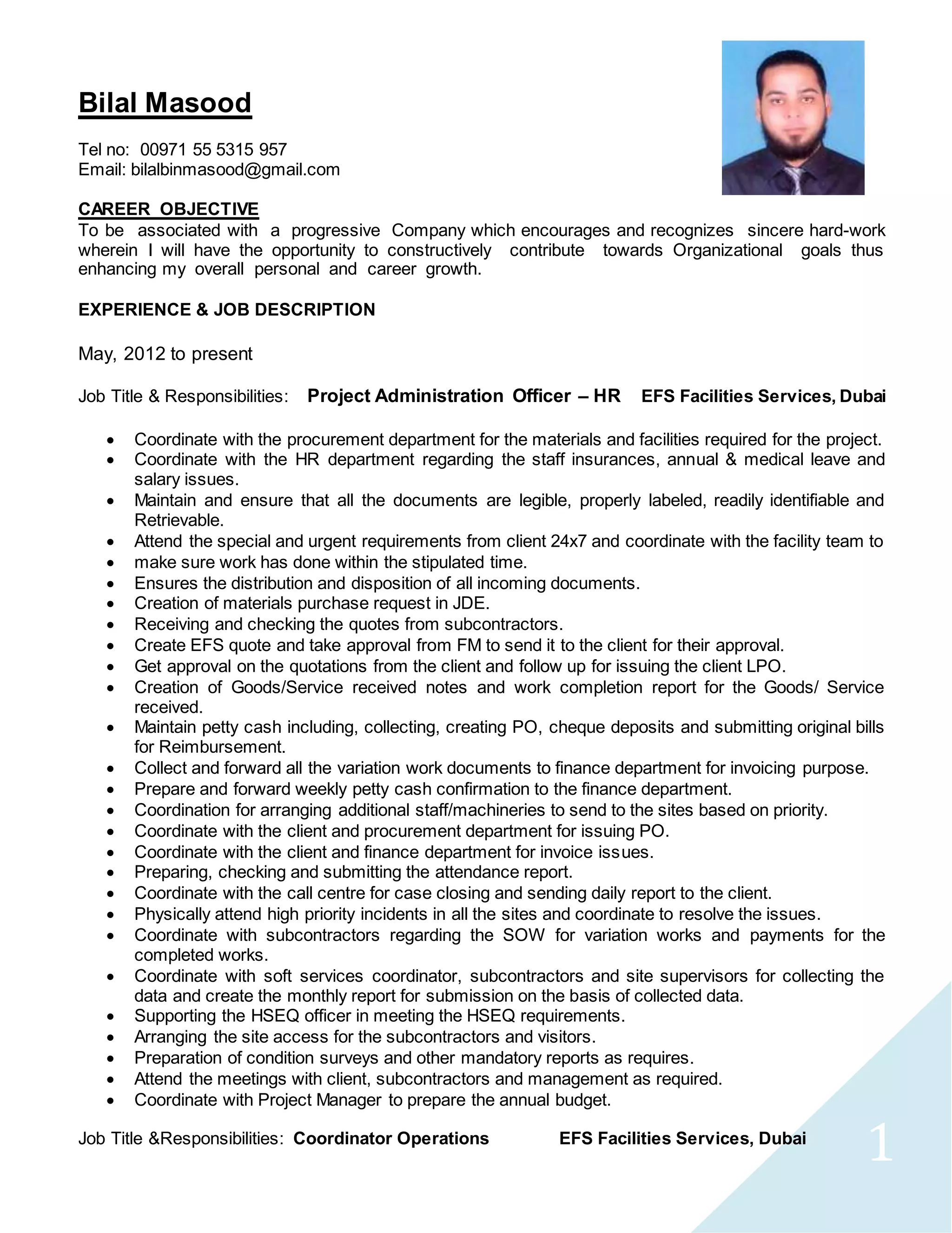 CV | DOCX | Business Accounting & Finance | Business