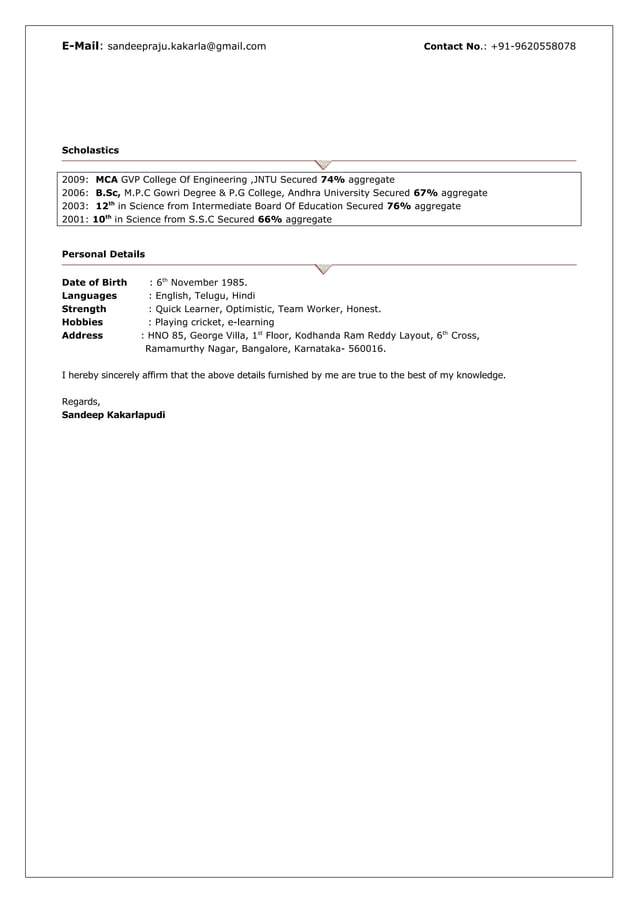 Sandeep Kakarlapudi_Senior Business Analyst com QA _CV | PDF