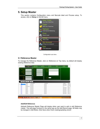 Packing User Guide v1 | PDF