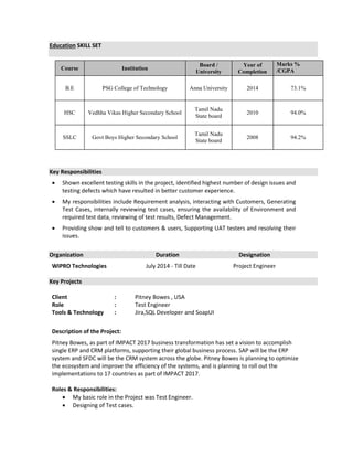 VAIRAMUTHU R_resume | PDF | Business | Business and Finance