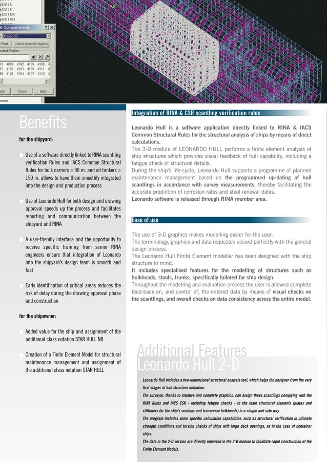 brochure_leo_hull_2d_3d_EN | PDF | Graphics Software | Computer Software and Applications