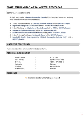 Arsalan CV final (December 2016) | PDF