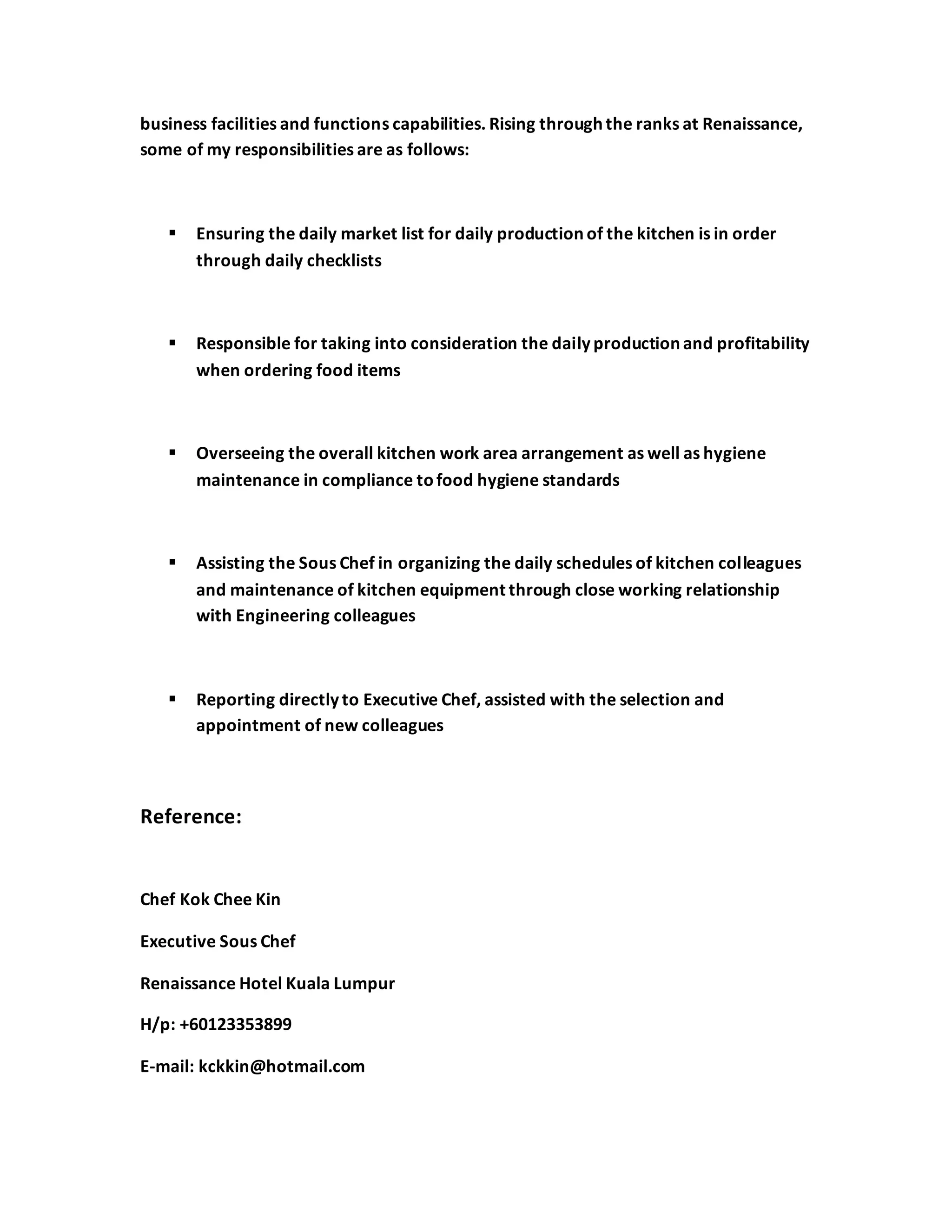 ong swee hock cv(2016) | PDF