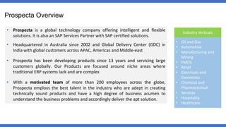 Prospecta Corporate Profile | PPT