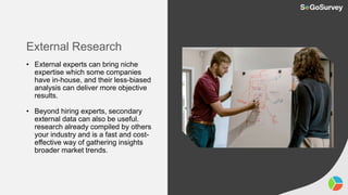 Internal vs. External Market Research: What's Best? | SoGoSurvey | PPTX