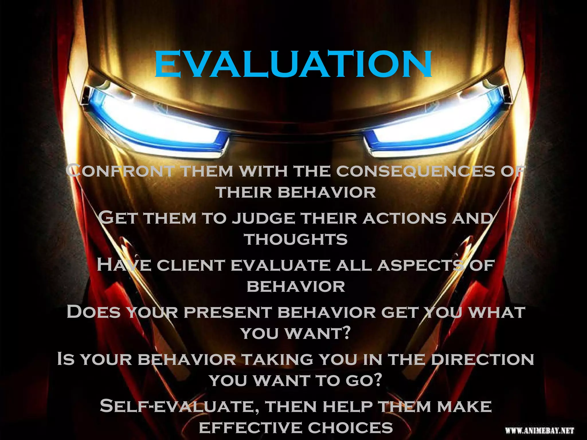 REALITY THERAPY PPT | PPT