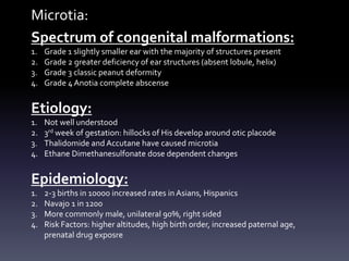 Microtia | PPTX