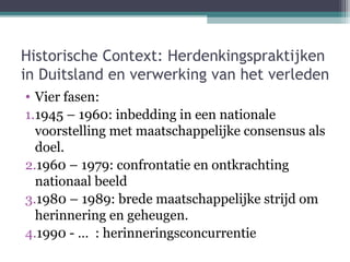 Sonderweg en Historikerstreit | PPT