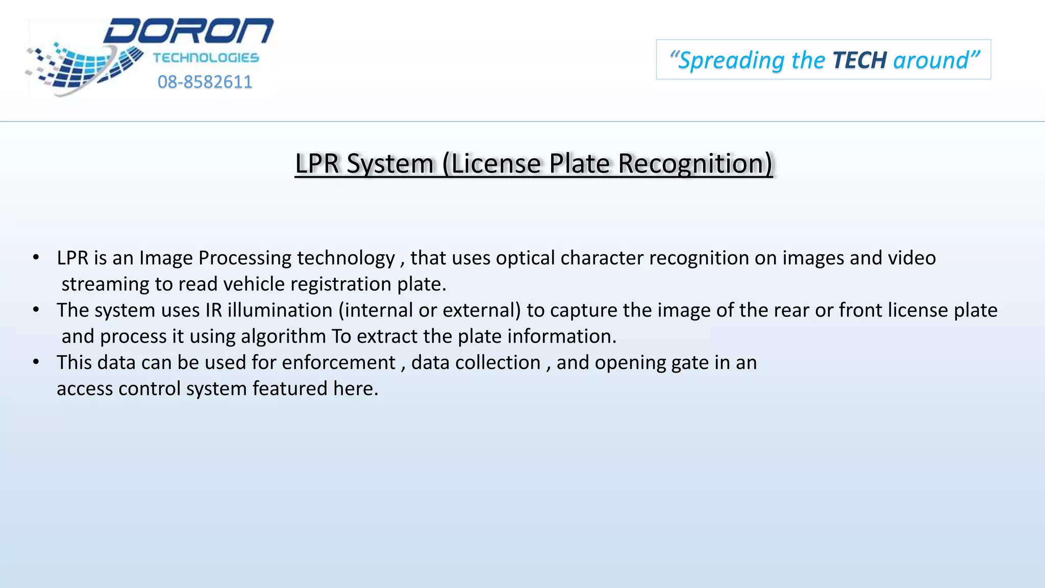 LPR System English | PPT