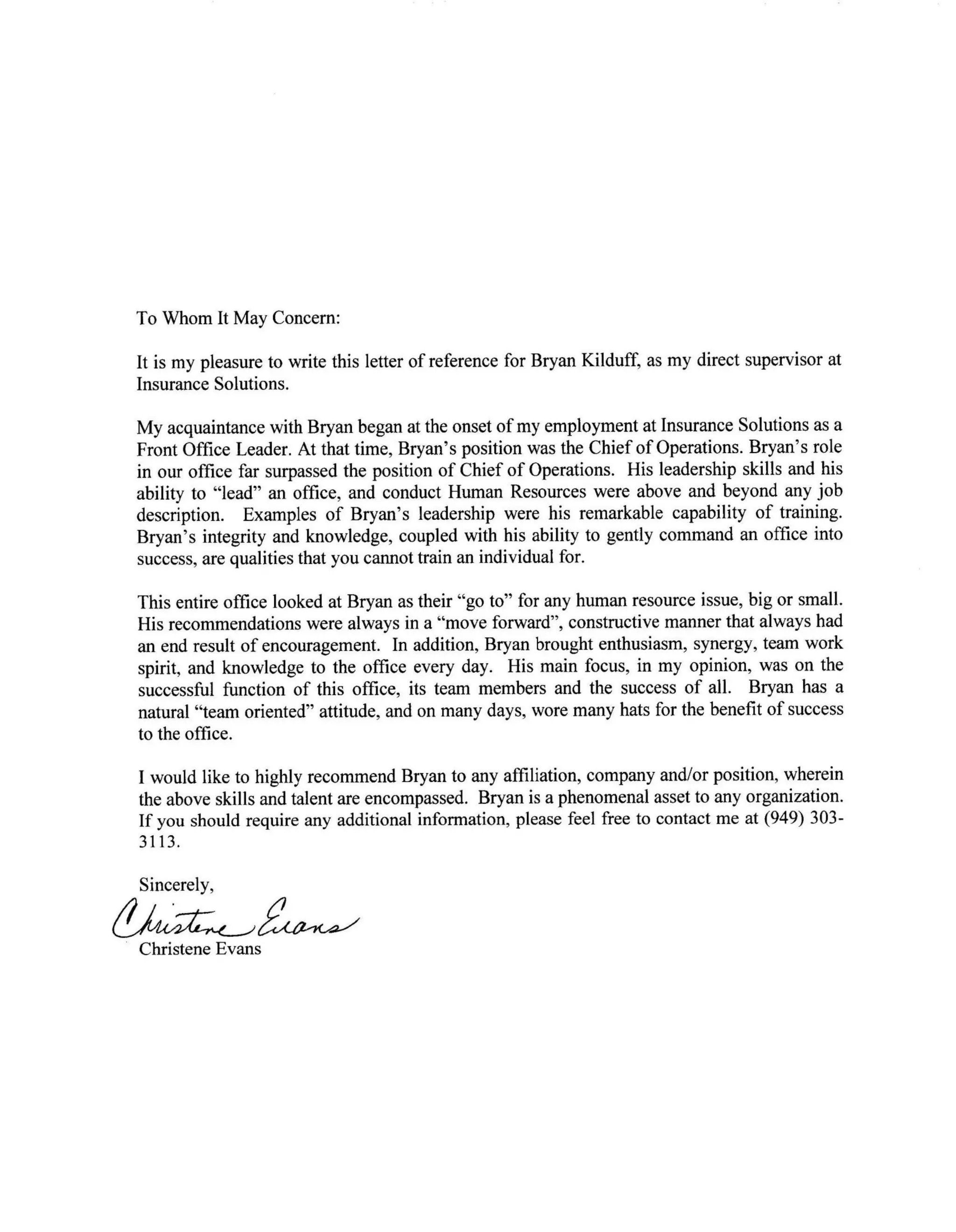 10 letters of Reference | PDF