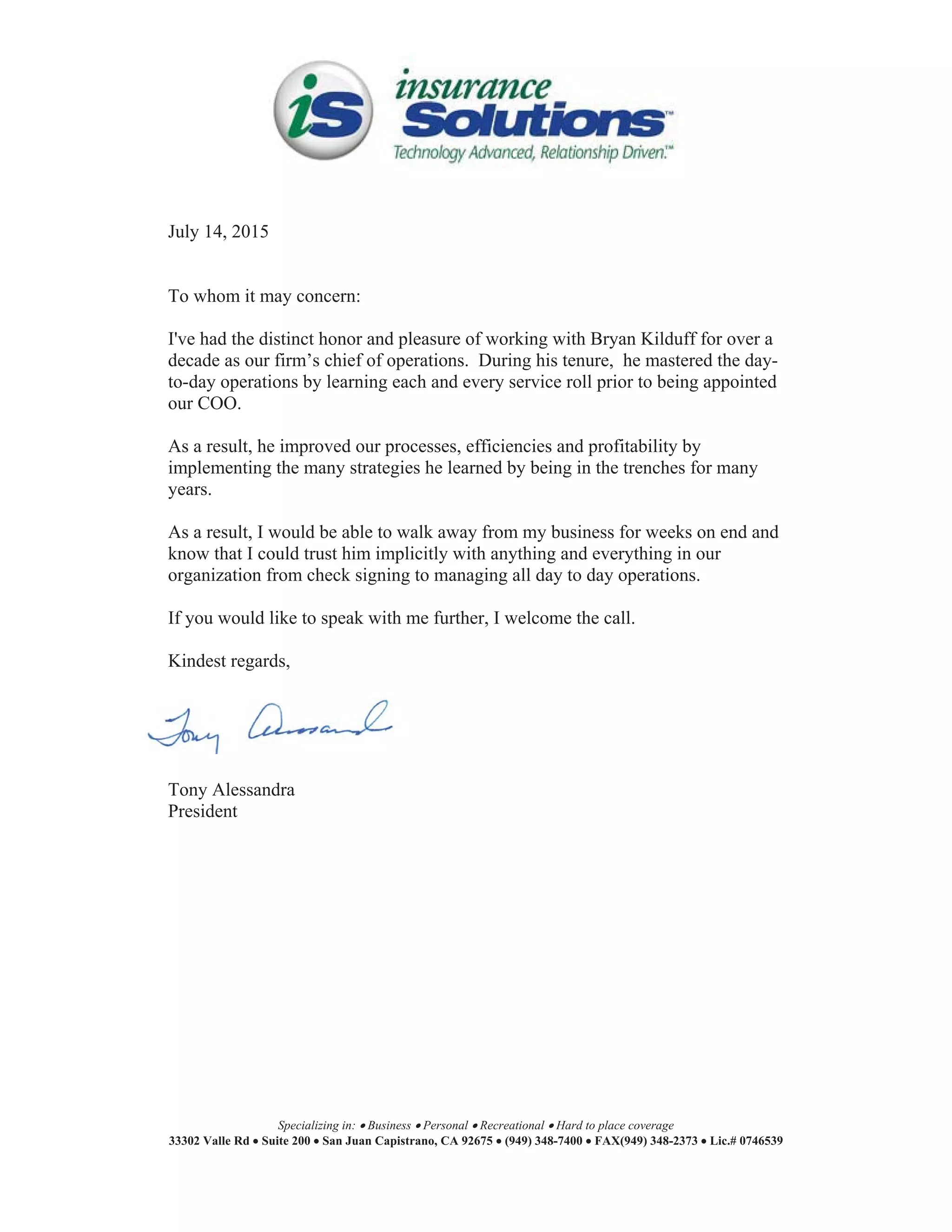 10 letters of Reference | PDF