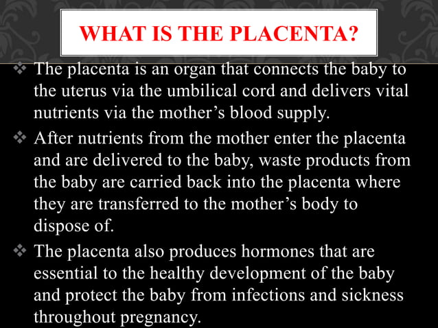 Placenta Tissue Banking | PPTX | Pregnancy | Reproductive Health