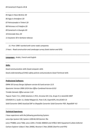 Senior Land surveyor | PDF