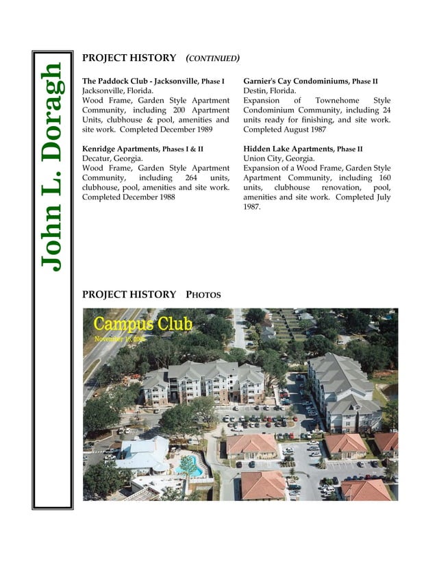 JD Project History | PDF