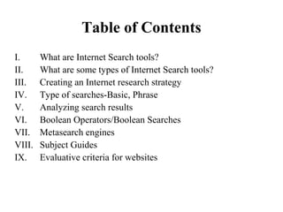 Searching_the_internet_effectively | PPT