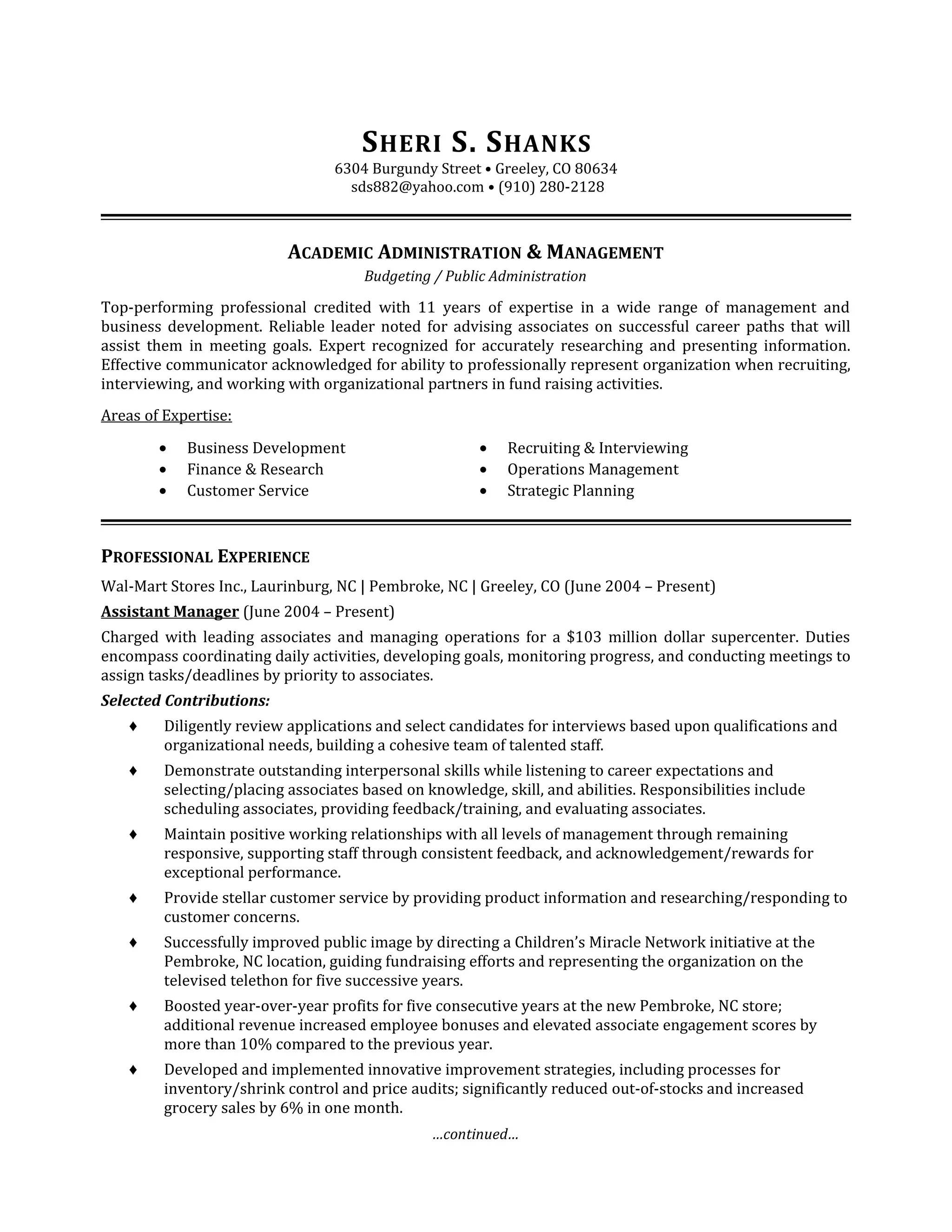 S.ShanksResume | DOC