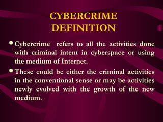 CYBERCRIMES AND DUE DILIGENCE | PPT