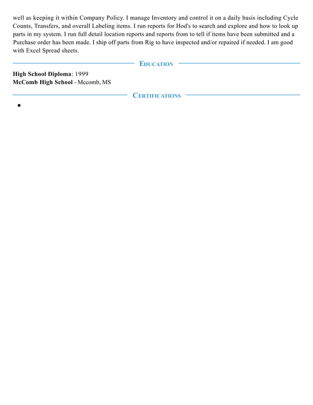 Gary McQueary Resume 1.PDF | Logistics | Business