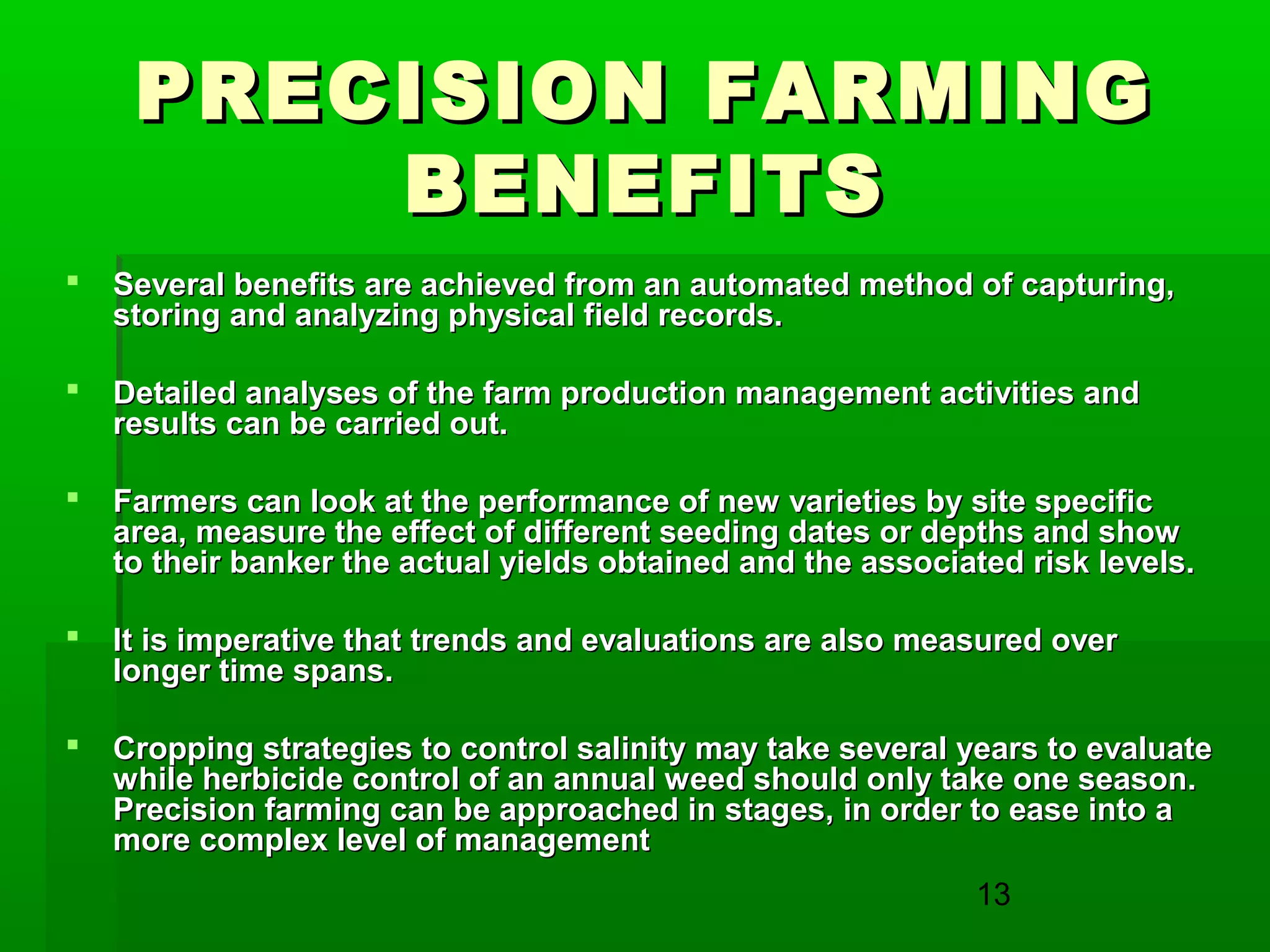What Is Precision Farming | PPT
