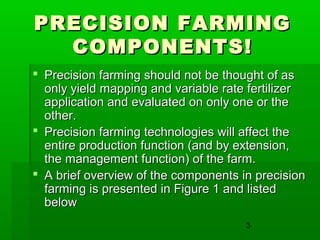 What Is Precision Farming | PPT