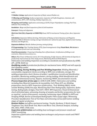 Inspector ,ElectroMechanical engineer resume rev.01