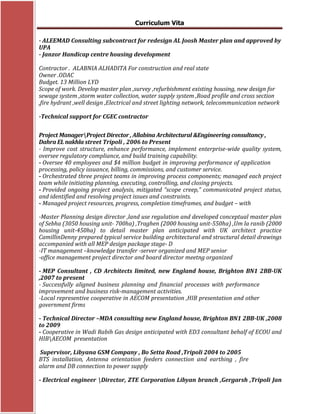 Inspector ,ElectroMechanical engineer resume rev.01