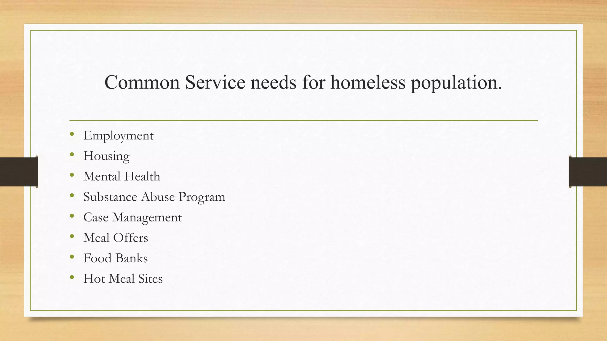 Homeless ppt (1) | PPTX