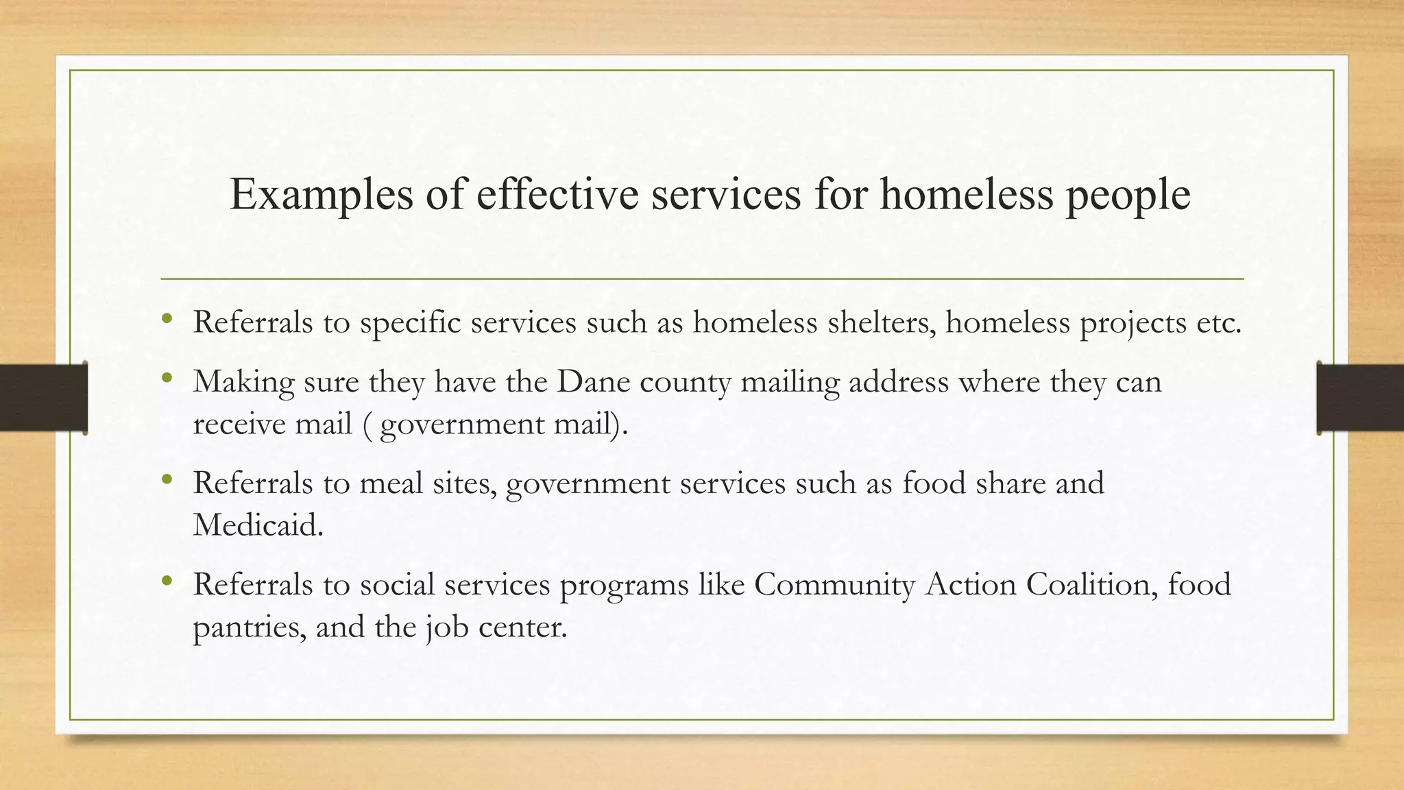Homeless ppt (1) | PPTX