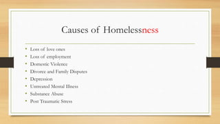 Homeless ppt (1) | PPTX