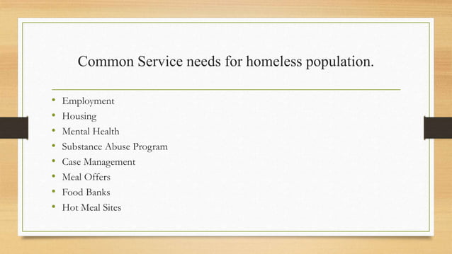 Homeless ppt (1) | PPTX