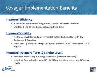 Connections 2011-KGP Logistics 3 22 11 | PPTX | Logistics | Business