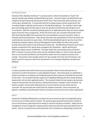 C6 RME White Paper June 2016-Rig Move Customization v3 | PDF