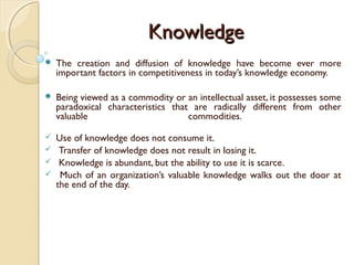 knowledge Management (1) | PPT