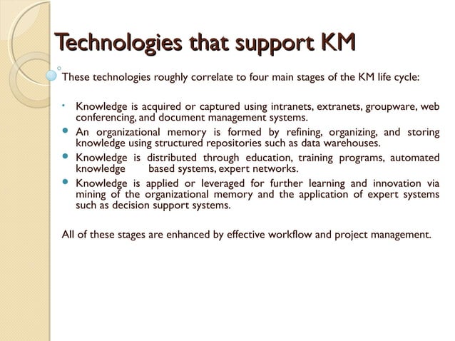 knowledge Management (1) | PPT