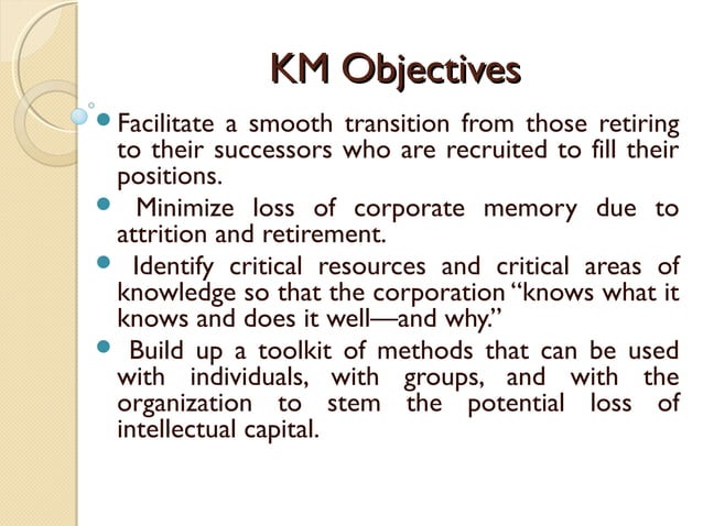 knowledge Management (1) | PPT