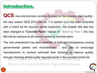 presentation QCS 2014 concrete plant part 7 - final | PDF