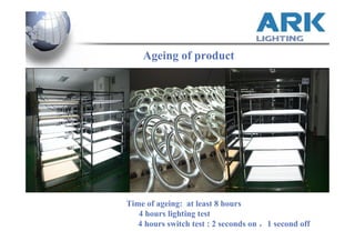 Company profile -Ark Lighting | PPT
