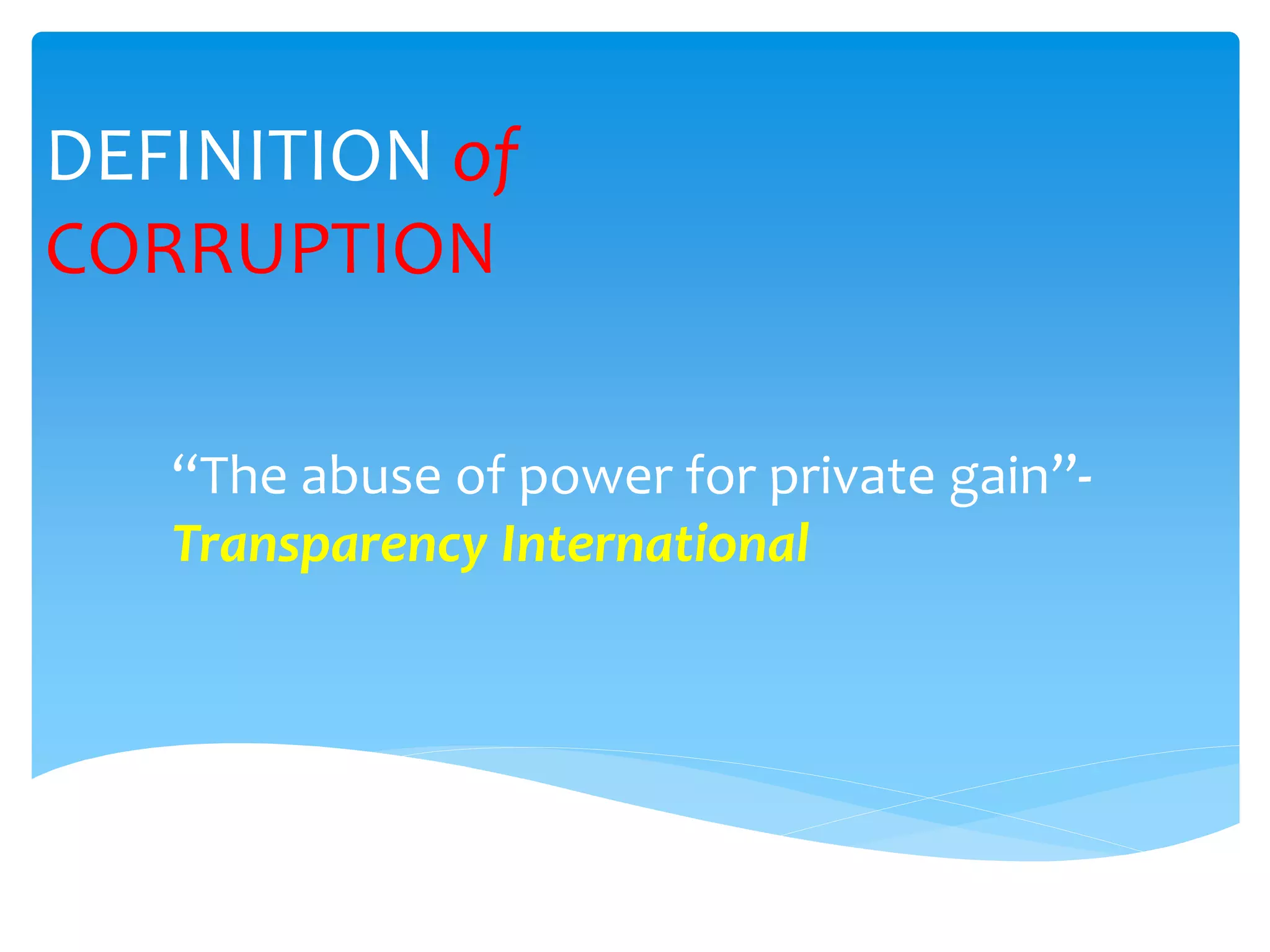 Corruption | PDF